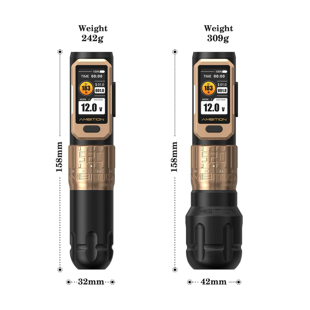 Ambition Soldier Pro 520 Wireless Tattoo Pen Machine