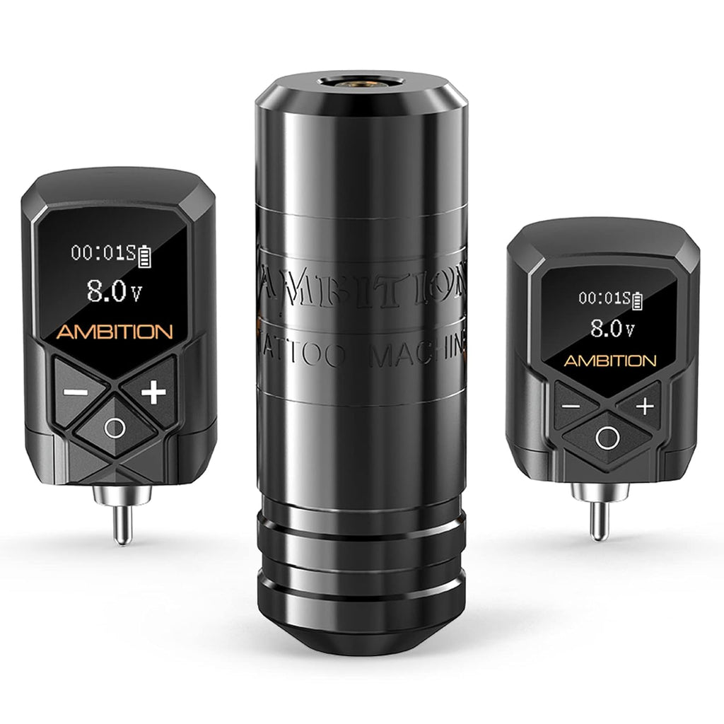 Ambition Wireless Tattoo Pen Machine 4.0-5.0MM Strokes Length | Torped